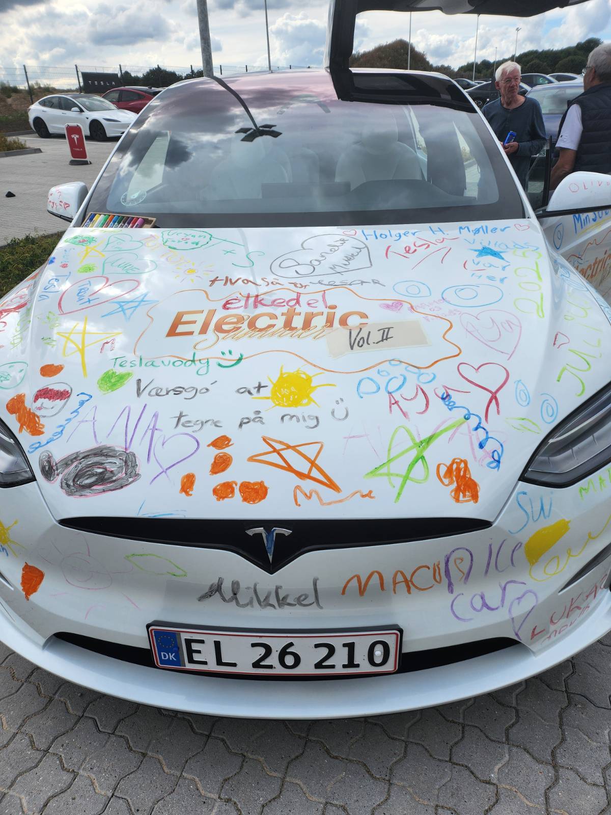 En festlig åbning af Teslas nye servicecenter i Aalborg ...